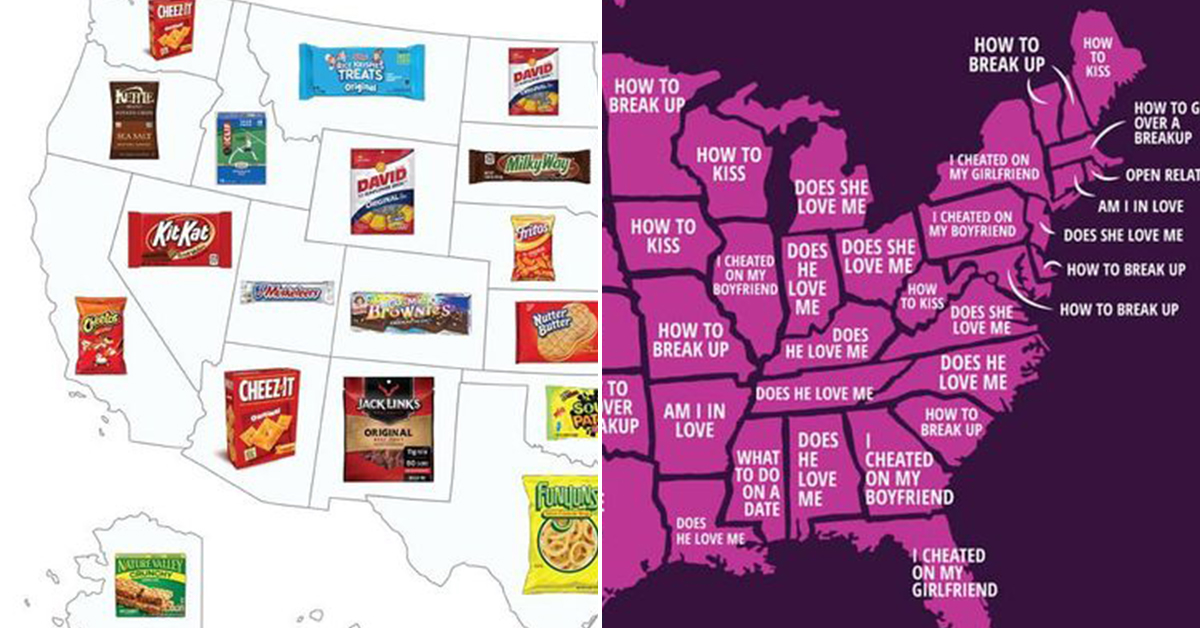 U.S. maps that might just reshape the way you view the country