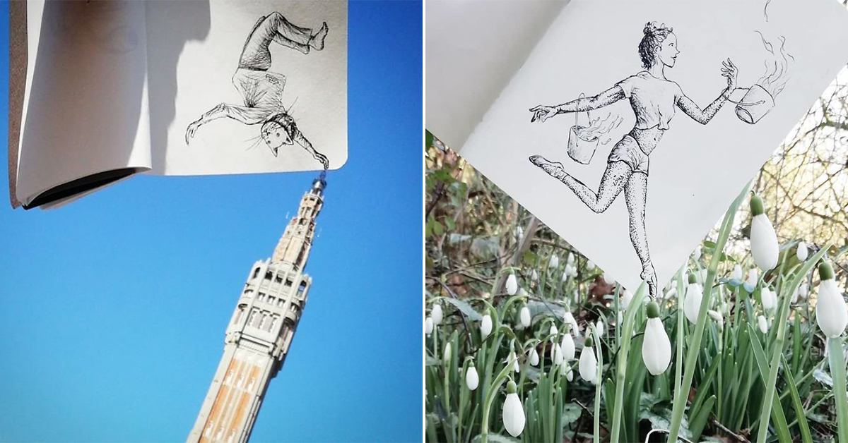 Artist "completes" random things to give them a whole new life