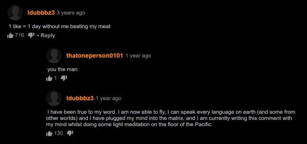 Pornhub Comments are the Wild Wild West of the internet...
