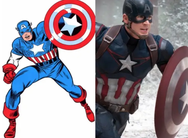 How Marvel characters compare to their comic book counterparts (40 Pho