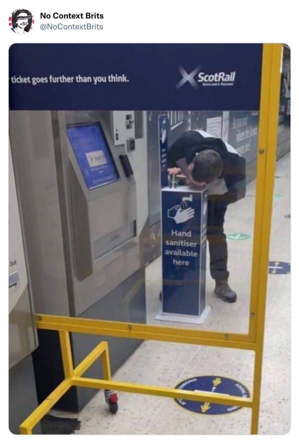 Brits without context are positively smashing