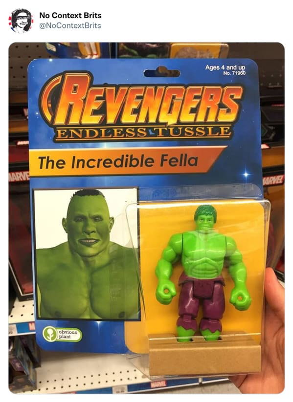 Brits without context are positively smashing