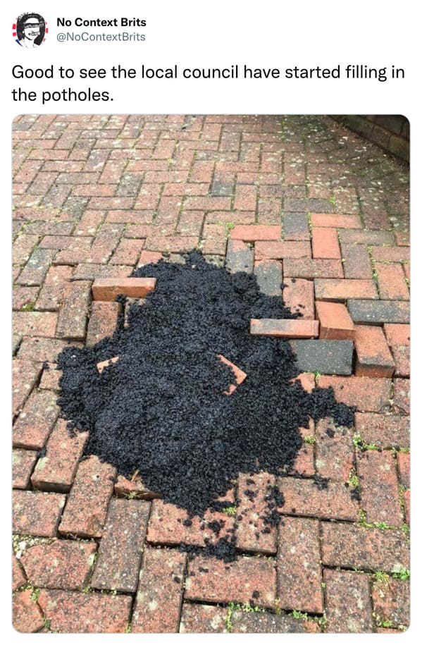 Brits without context are positively smashing