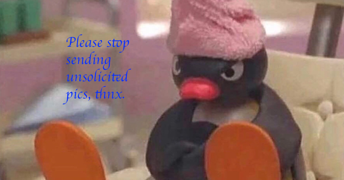 Hilarious responses to unwanted d*ck pics