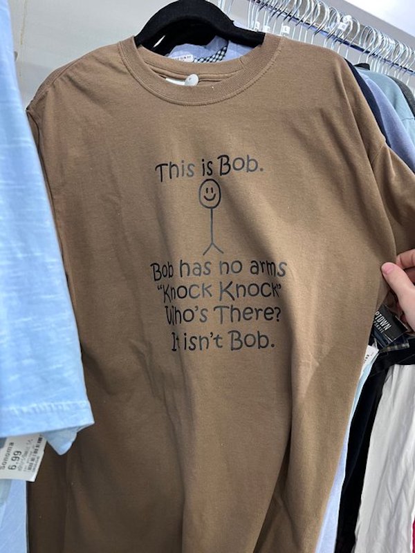 The weirdest t-shirts ever found at thrift shops