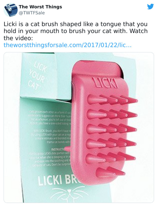 No clue who these absurd products are for but come and get 'em