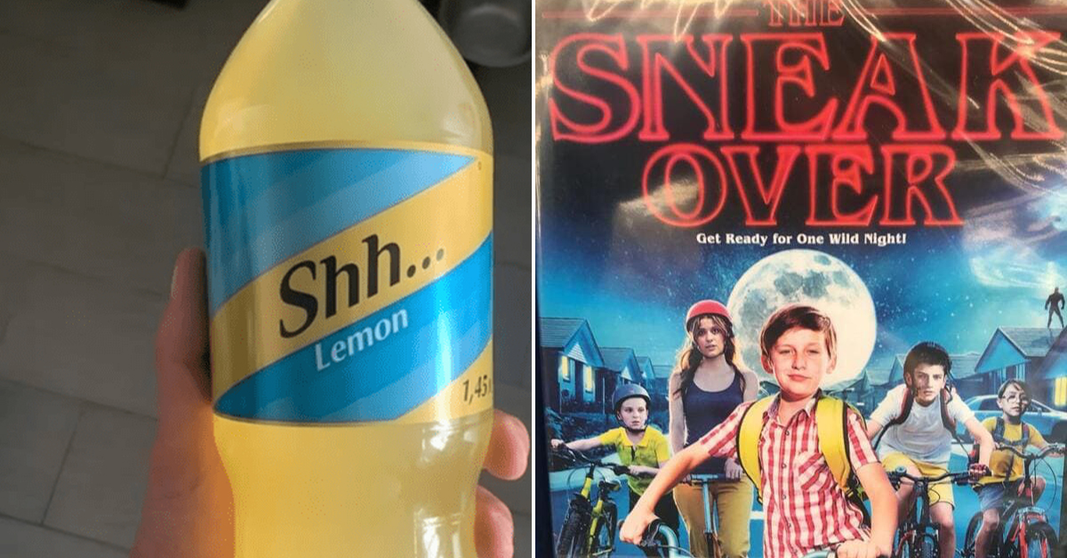 These knockoff products seem more valuable than the originals