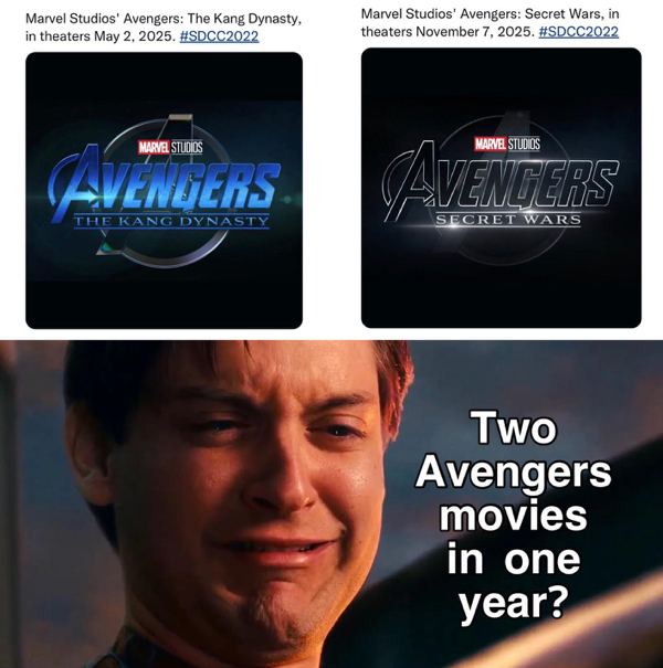 Marvel's phases never seem to end, and neither do the memes