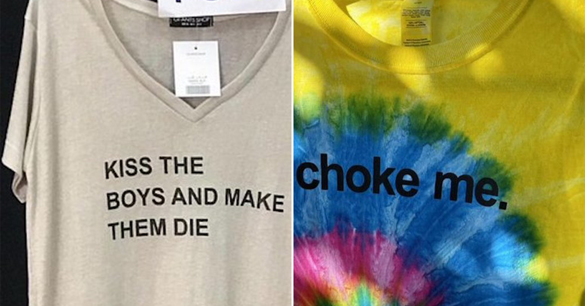The weirdest t-shirts ever found at thrift shops