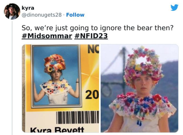 Students allowed to wear costumes for school IDs rose to the occasion