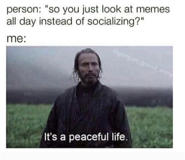 Get your week started with some filthy memes