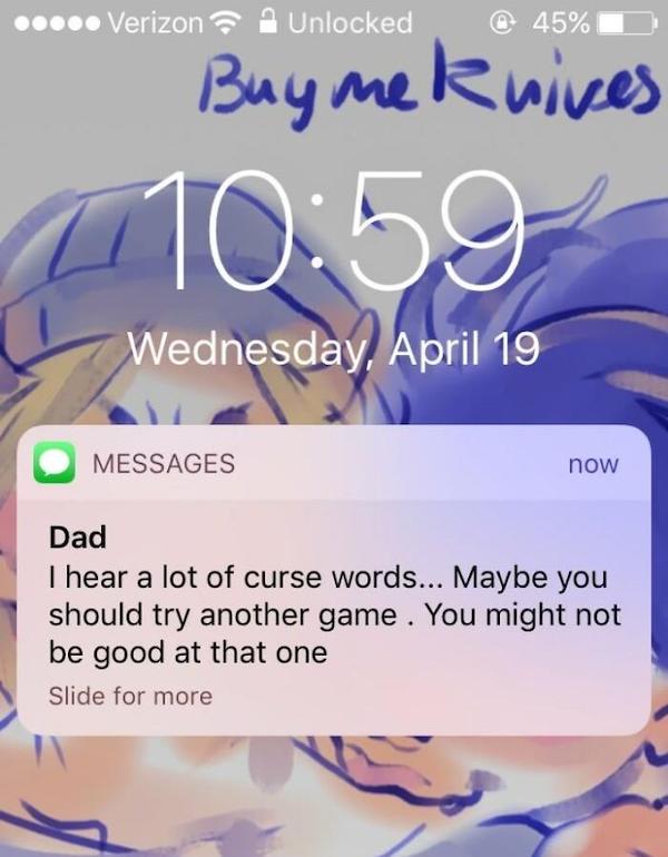 The Dad energy is STRONG in these posts