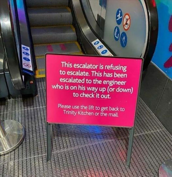 Hilarious warning signs that were definitely put there for a reason