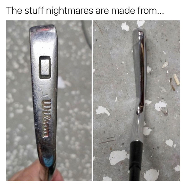 These golf memes are jokes... just like your short game.