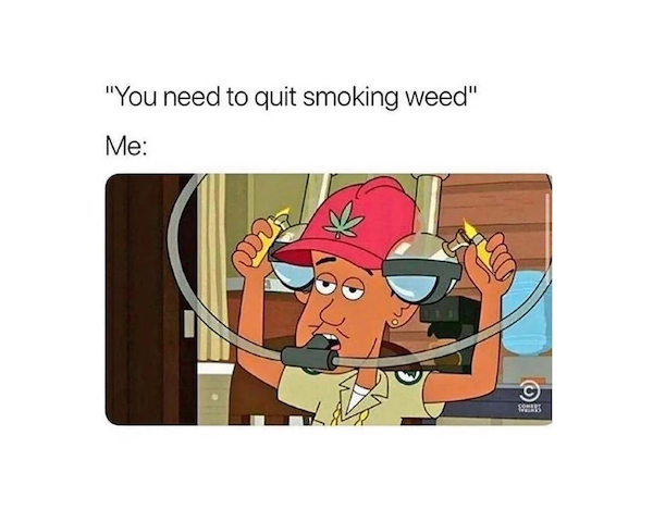 Wake and bake with some dank stoner memes