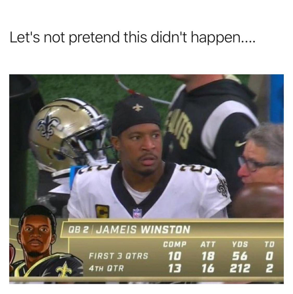 Unlike the kickers in Week 1, leather bound NFL memes don't miss