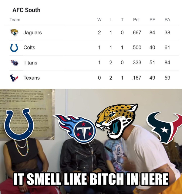 Leather bound NFL memes from Week 3 aren't all butt punt jokes...