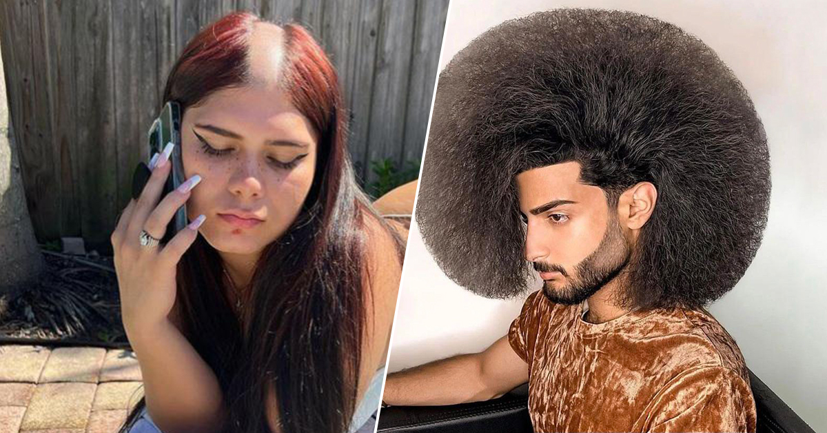 Looking for a new hairstyle? Well, you won't find it here