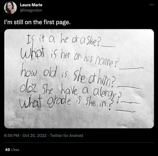 Kids are asking their parents the hard-hitting questions