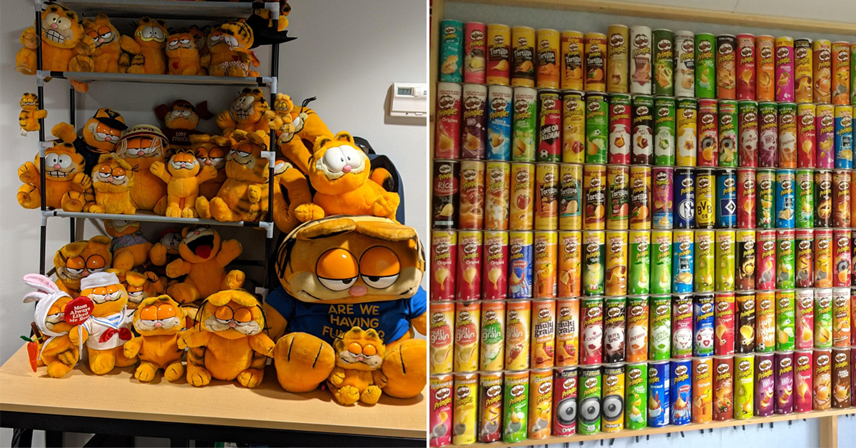 What an odd collection these people have acquired over the years