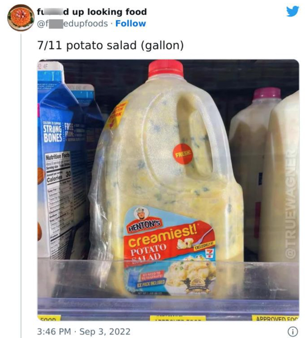 Hard to believe people actually ordered these horrible foods