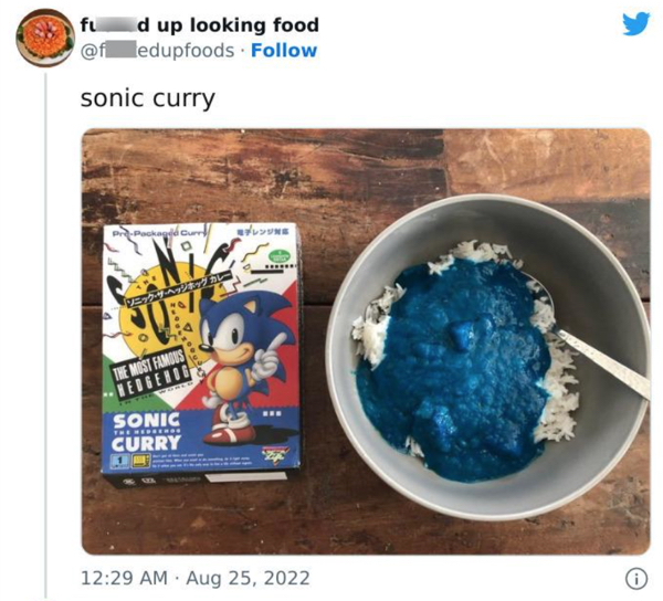 Hard to believe people actually ordered these horrible foods