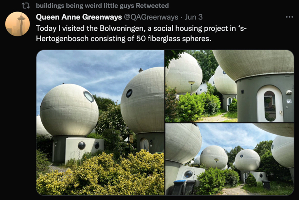 Odd and impressive buildings from some seriously out-there architects