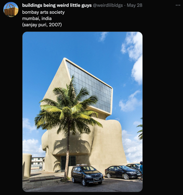 Odd and impressive buildings from some seriously out-there architects