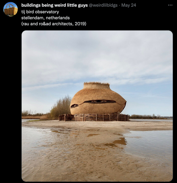 Odd and impressive buildings from some seriously out-there architects