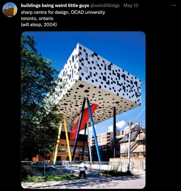 Odd and impressive buildings from some seriously out-there architects