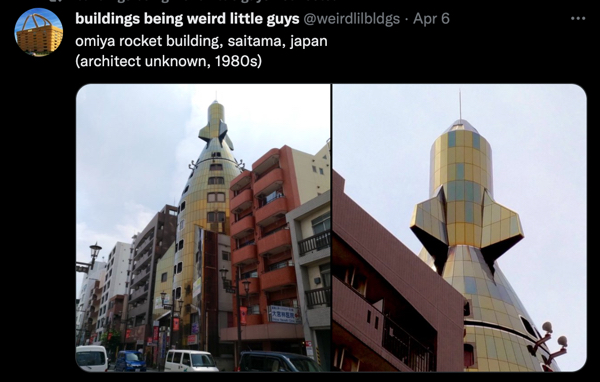 Odd and impressive buildings from some seriously out-there architects