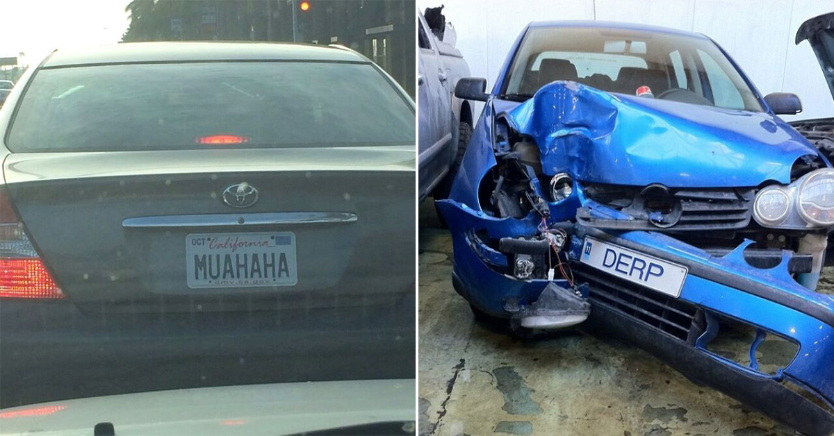 License plate heroes that are entertaining all of us