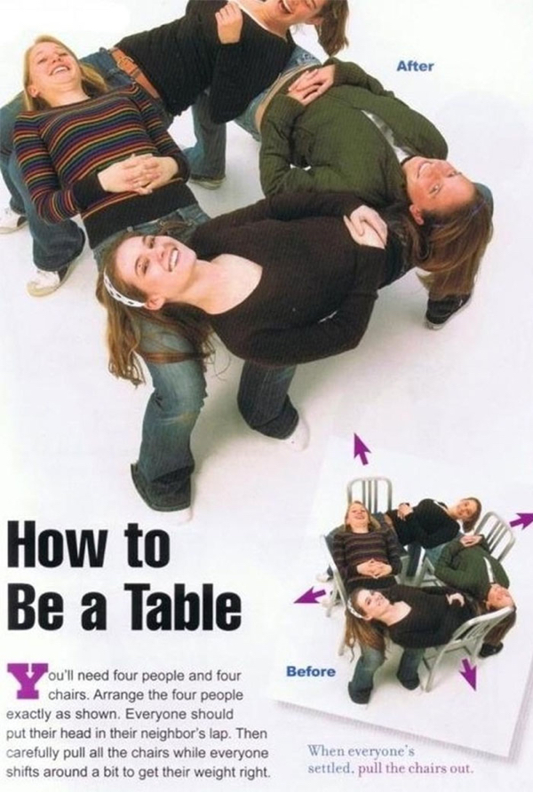 Learn some useless talents, why don't ya?