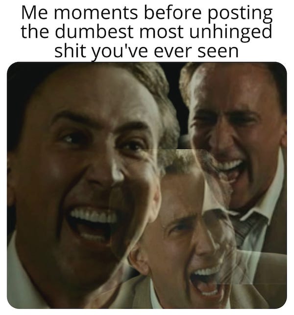 A nice little hodgepodge of memes for your Monday