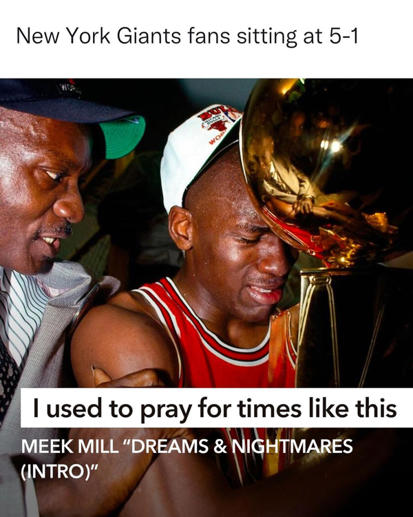 Just like the Giants, leather bound NFL memes from Week 6 win again.