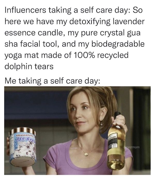 Memes for struggling adults, but especially the parents out there