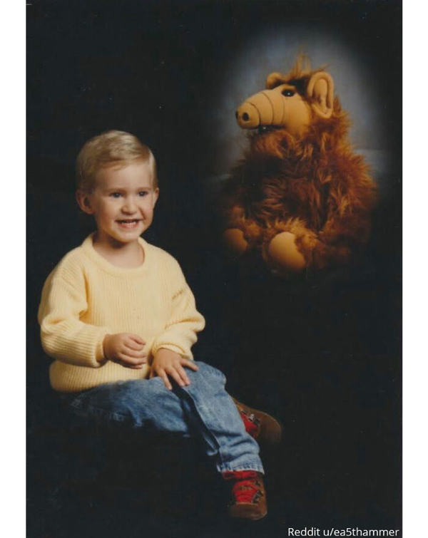 Thankfully our most awkward years are always captured on film