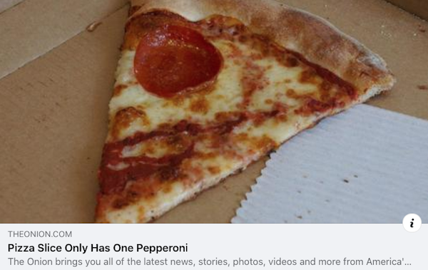 Pizzas with threatening auras