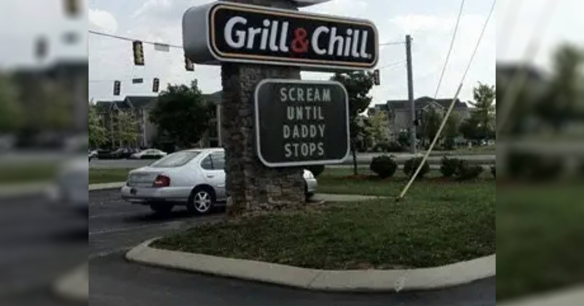 Hilarious signs that will make you circle back for another look