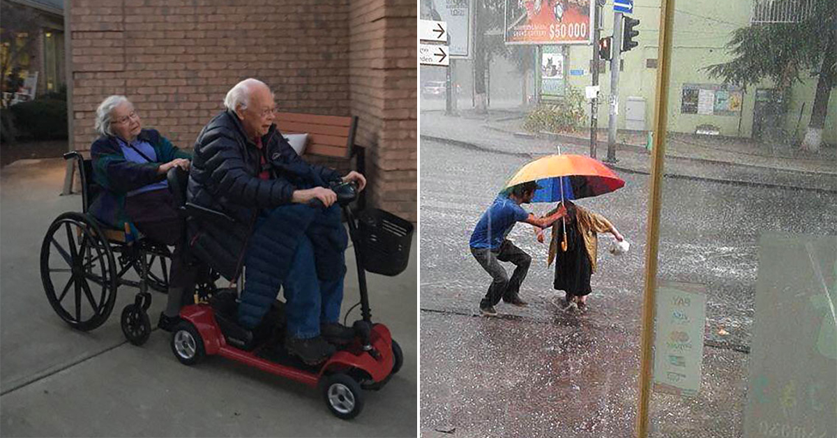 Chivalry still exists, and thank God for the good side of humanity