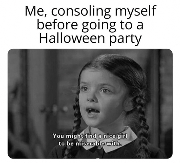 Mittwoch Addams Meme