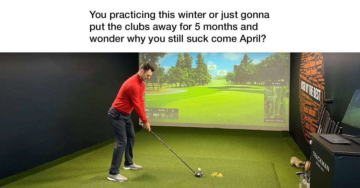 Golf season is over for most of us, but at least we still have memes