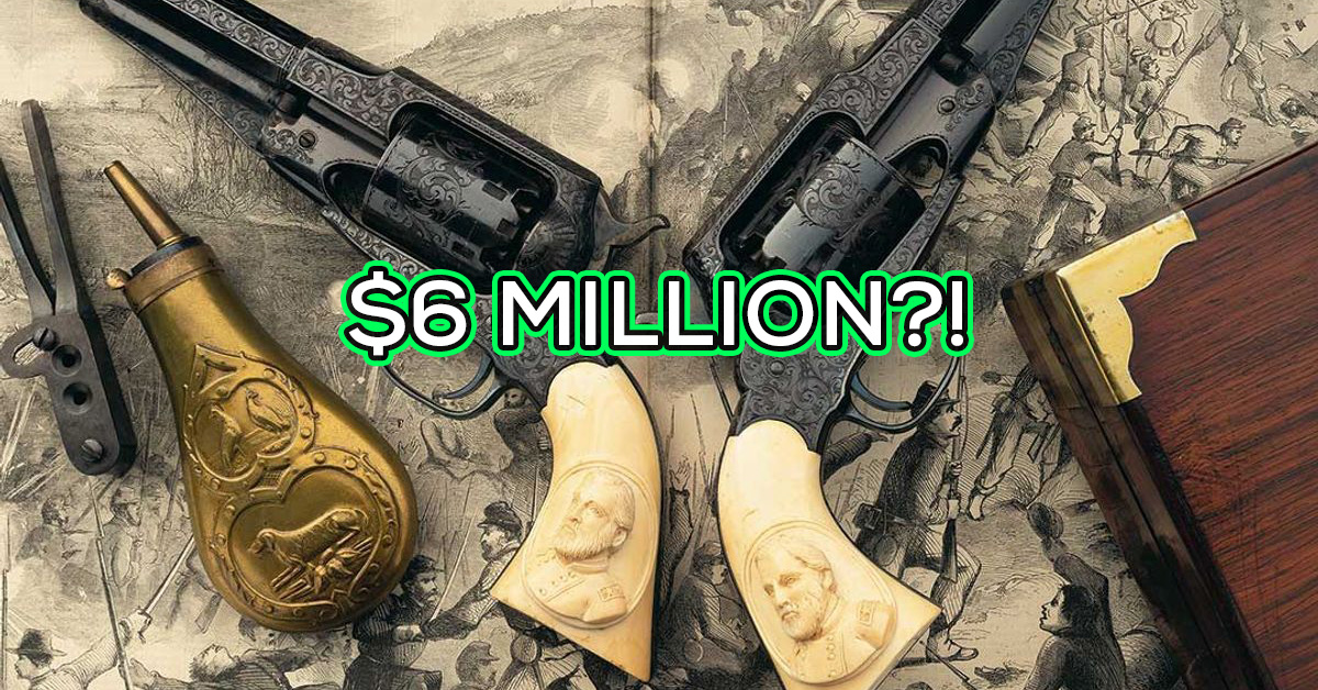 Gorgeous and insanely expensive handguns sold at auction.