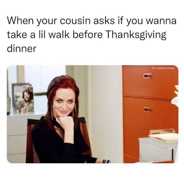 Stuff yourself with these Thanksgiving memes