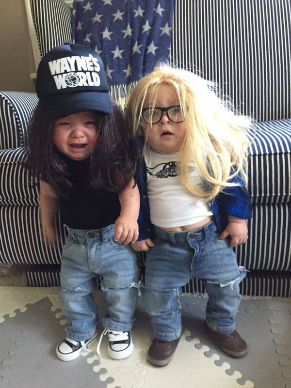 Dads doing whatever it takes to keep things together