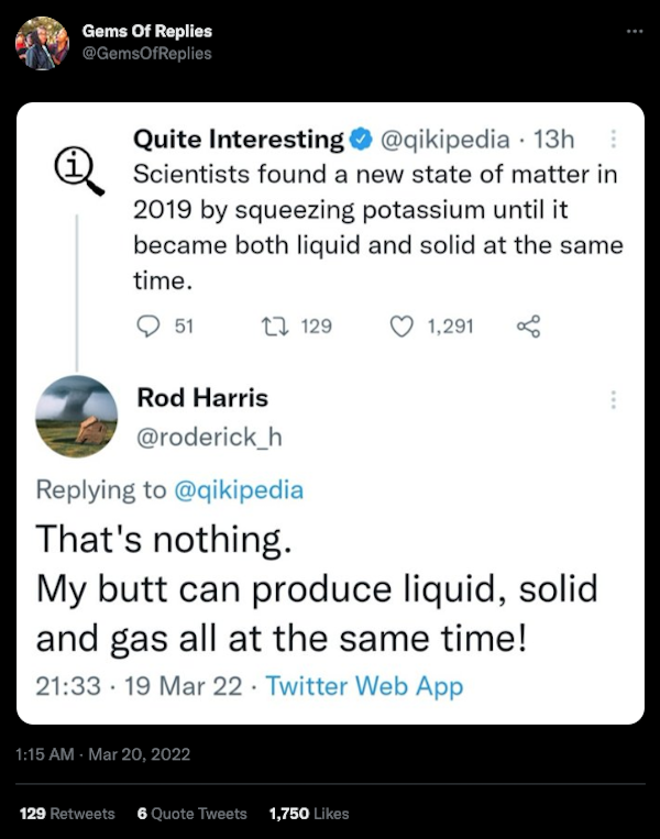 Oh, that's a *deep* burn right there