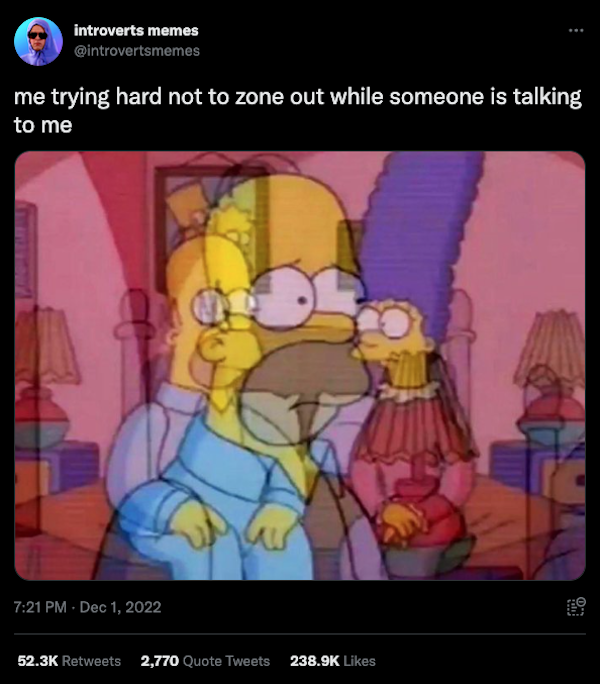 Introvert memes to disappear into the couch with