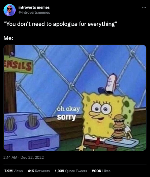 Introvert memes to disappear into the couch with