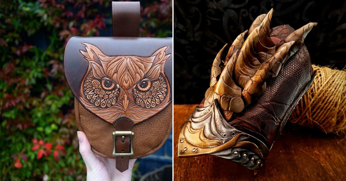 Leather Work is some of the coolest work anyone can do