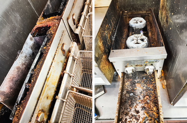Home cooking can be messy, restaurant cooking *is* chaos